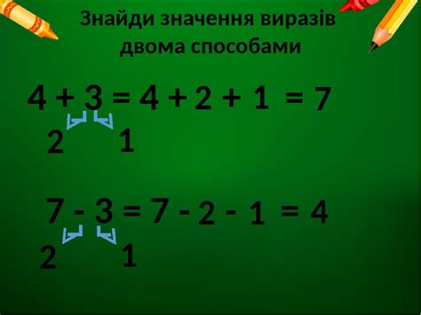 Презентація до уроку математики 1 клас Додаємо і віднімаємо число 3 Обчислення значення