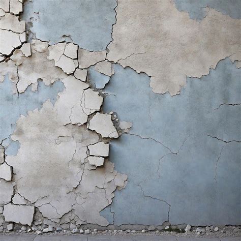 Premium Ai Image Texture Of Chipped Off Wall