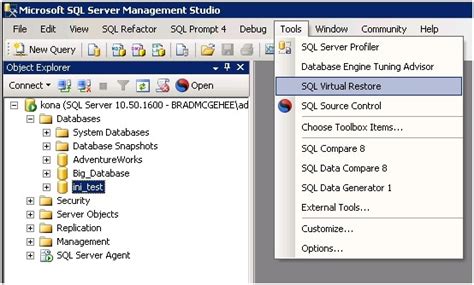 Brads Sure Guide To Sql Virtual Restore Simple Talk