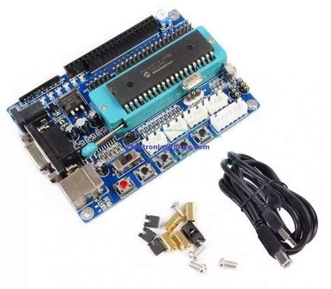 pic16f877a pic minimum system development board jtag icsp program
