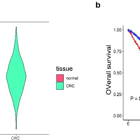 Association Of The Four Gene Score With Crc In The Gse39582 Dataset Download Scientific