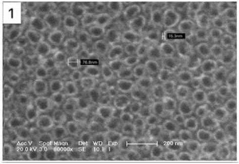 一种两步阳极氧化制备二氧化钛纳米管的方法与流程 2