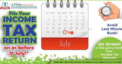 No Extension Of ITR Filing Due Date AY 2019 20