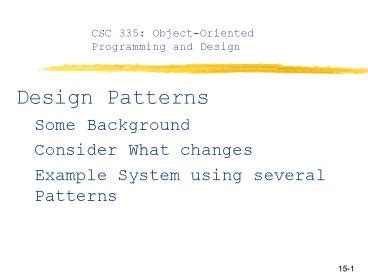 PPT Design Patterns PowerPoint Presentation Free To View Id Cd ZjdiY