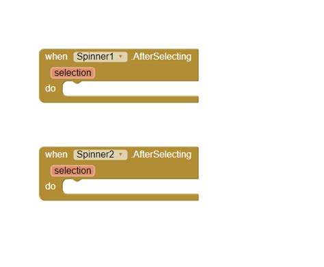 Spinner Programming Problem Mit App Inventor Help Mit App Inventor
