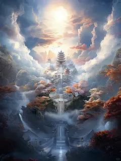 太美了吧霄落残阳孤锋凌绝云顶天宫 花瓣网