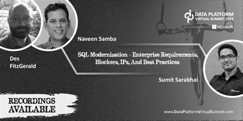 Dataplatformsummit Sql Sqlserver Data Platform Summit