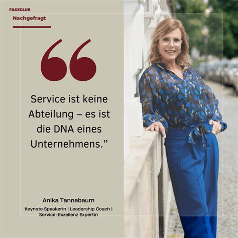 Nachgefragt Anika Tannebaum Service Als Schlüssel Zum Erfolg