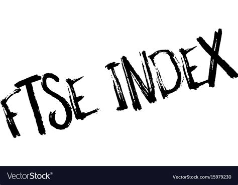 Ftse Index Rubber Stamp Royalty Free Vector Image