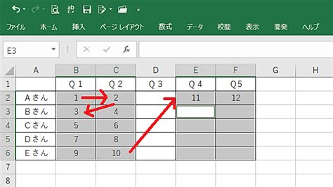 Excel セルに入力後、enterでアクティブなセルを右へ移動するオプションの設定 ｜ リリアのパソコン学習記