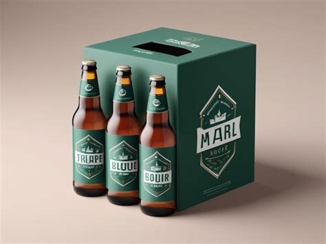 Premium Photo Beer Packaging