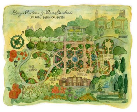 Botanical Gardens Atlanta Map Gardens Map Ryuc