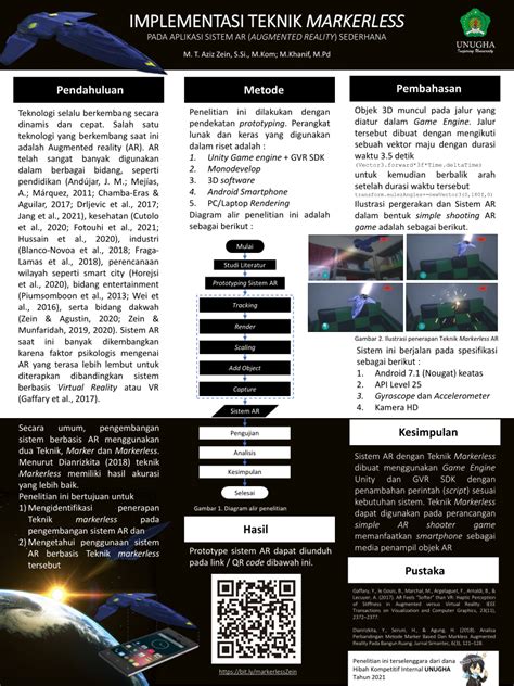 Pdf Implementasi Teknik Markerless Pada Aplikasi Sistem Ar Augmented Reality Sederhana