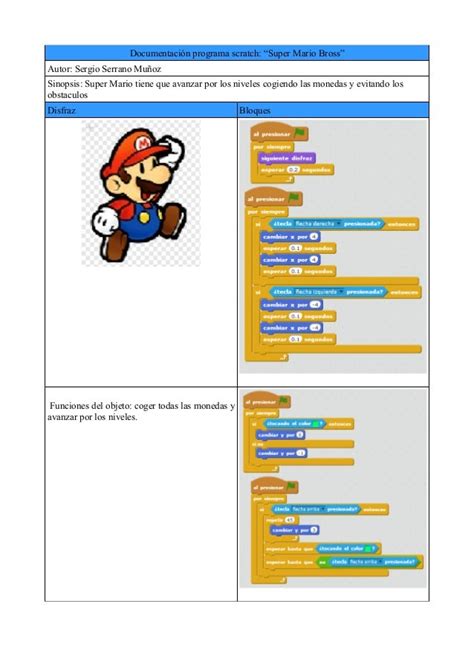 Super Mario Scratch