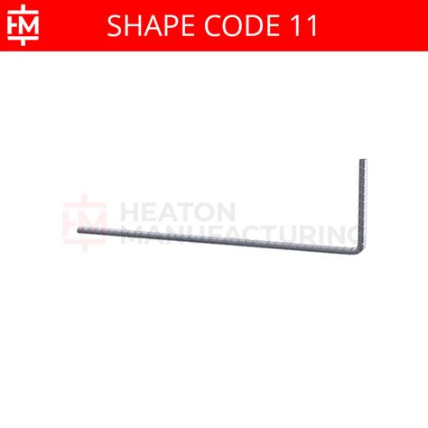 Rebar Shape Codes Bar Bending Shapes 8666 2020 Heaton Manufacturing