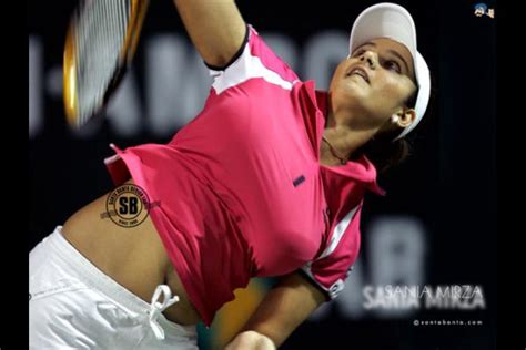 Sexy Tennis Player Sania Mirza Beauty In Sports Female Athletes Sports Girls Women