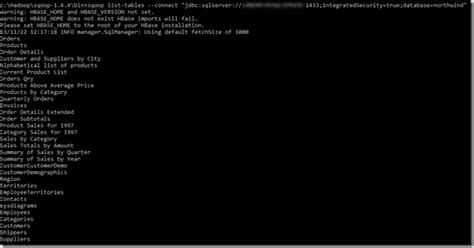 Importar Datos A Hadoop Utilizando Sqoop I De SQL Server A HDFS Visionarios
