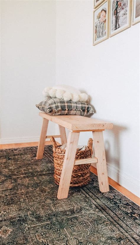 How To Make A Simple Bench WITH PLANS Lily Ardor