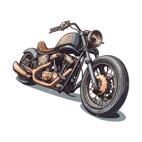 Motorcycle Modif Classic Custom Vector Motorcycle Harley Custom Motorcycle Mods Motorcycle