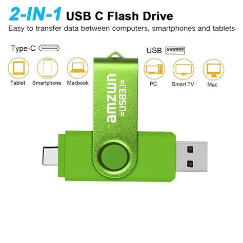 Usb 3 1 Otg Usb Flash Drive 128gb Type C Flash Drive 2 In 1 Otg Usb Pendrive 128gb 64gb 32gb
