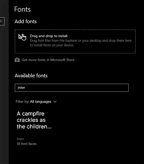 Font Not Showing Up In Apperance Settings Help Obsidian Forum