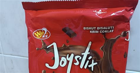 Kasihkuamani Win2 Joystix Biscuit Coated With Chocolate Cream