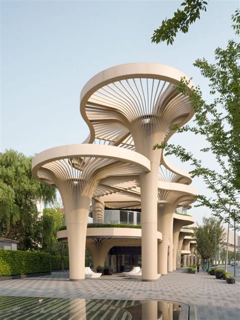 Solar Trees Marketplace By Koichi Takada Architects Arquitectura