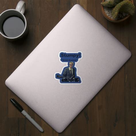 John Stumpy Pepys Spinal Tap Sticker Teepublic