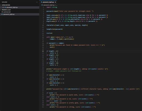 Milan Kalathiya On Linkedin Python Cybersecurity Passwordstrength Coding