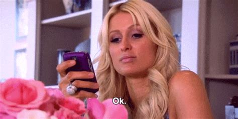 Paris Hilton Ok  By Realitytv Find And Share On Giphy
