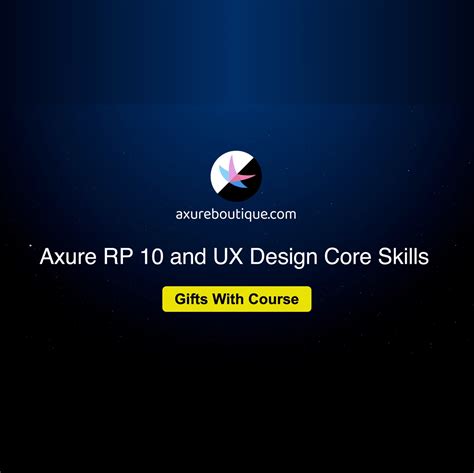 Axure Rp 10 And Ux Core Skills Course Axureboutique