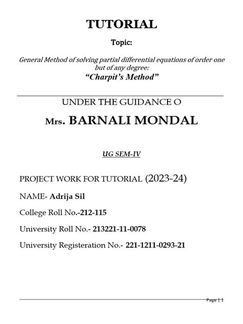 Tutorial Sem 4 Final Pdf Partial Differential Equation Differential Equations