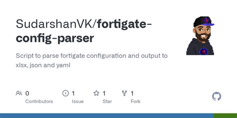 Github Sudarshanvk Fortigate Config Parser Script To Parse Fortigate Configuration And Output