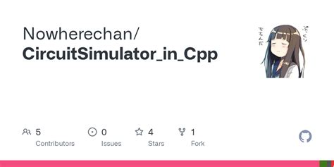 Github Nowherechan Circuitsimulator In Cpp