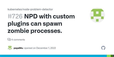 Npd With Custom Plugins Can Spawn Zombie Processes · Issue 726