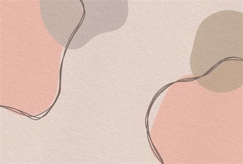 Premium Photo Modern Works Art Aesthetic Pastel Geometric Textured Blob Background Cretive