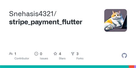 Github Snehasis4321stripepaymentflutter