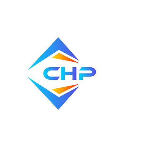 Chp Abstract Technology Logo Design On White Background Chp Creative Initials Letter Logo