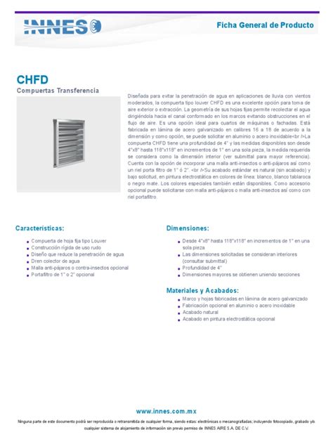 Chfd Ficha General De Producto Pdf Acero Paneles De Yeso