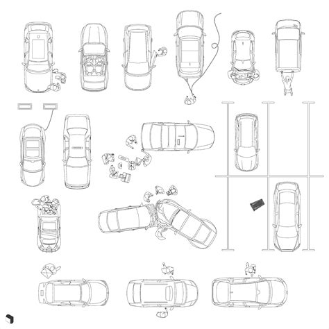 Cars Blocks Dwg Drawing In Autocad 2d Format Free 60 Off