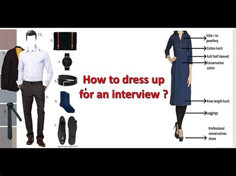 Interview Preparation How To Dress Up For An Interview Youtube