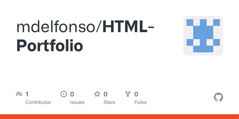 Github Mdelfonsohtml Portfolio