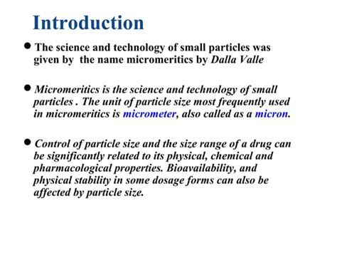 Micromeritics Ppt