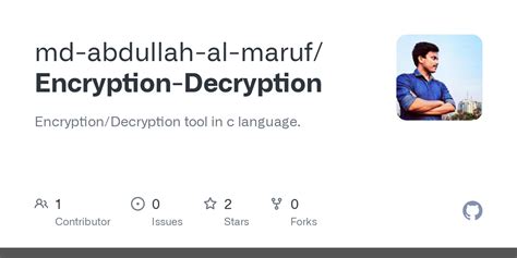 github md abdullah al maruf encryption decryption encryption