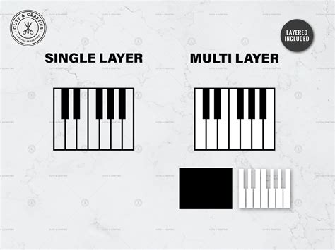 piano svg piano keys svg piano keyboard svg music svg dxf etsy