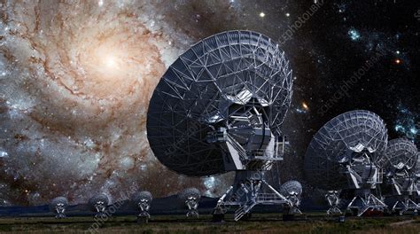 Vla Radiotelescopes Stock Image C033 4821 Science Photo Library