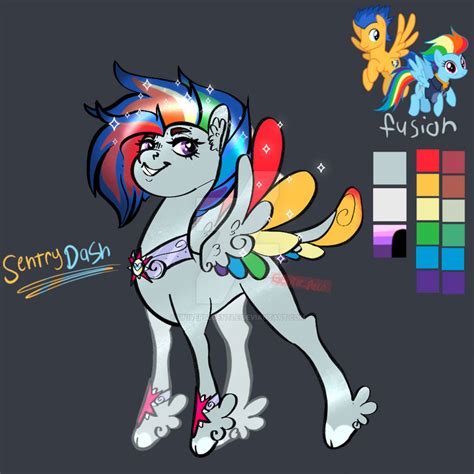 Mlp Fusion Oc Sentrydash By Universegentle On Deviantart