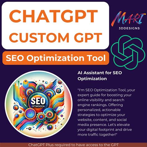 Seo Optimization Tool Custom Gpt Chatgpt Ai Assistant Custom Gpt