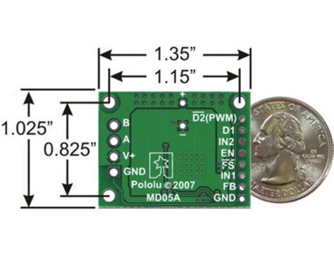 Pololu Mc33887 Motor Driver Carrier