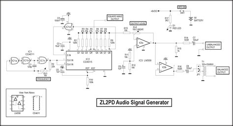 Signal Generator Schematic Diagram